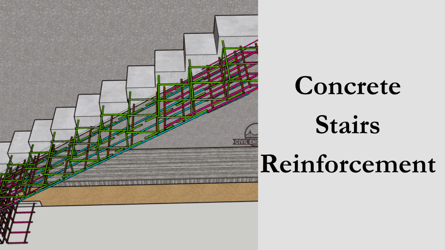 Concrete Stairs Reinforcement
