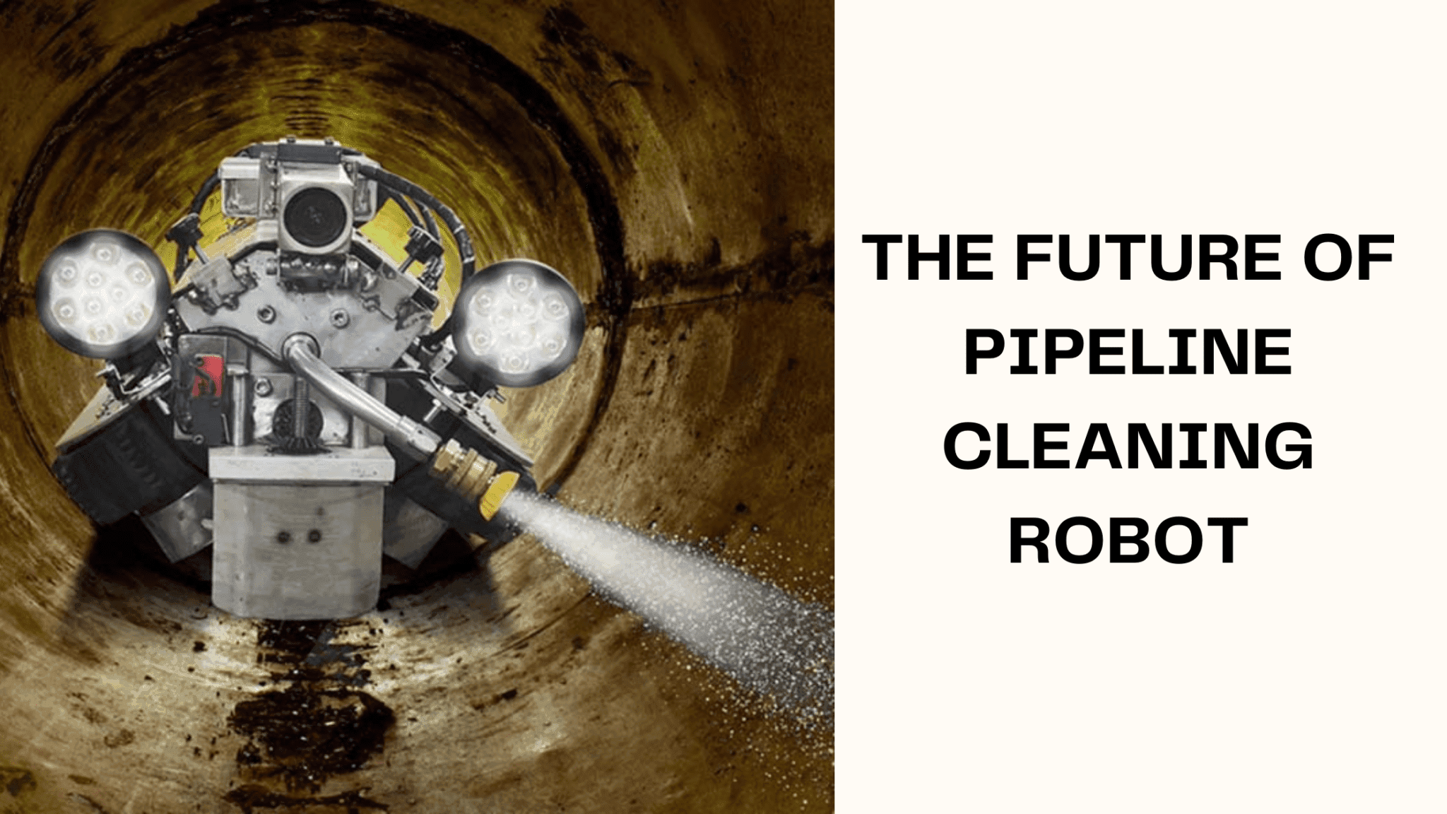 Pipeline Cleaning Robot Pipeline Cleaning Robot