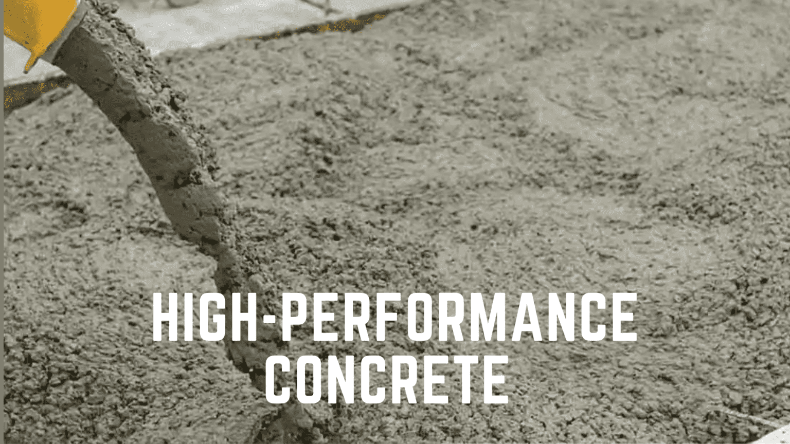 High-Performance Concrete