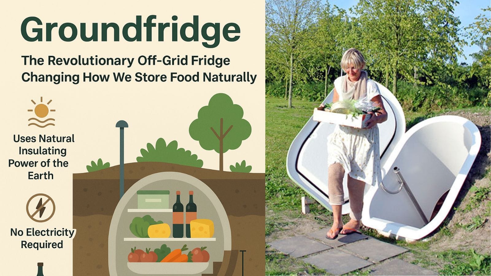 Groundfridge: The Revolutionary Off-Grid Fridge Changing How We Store ...
