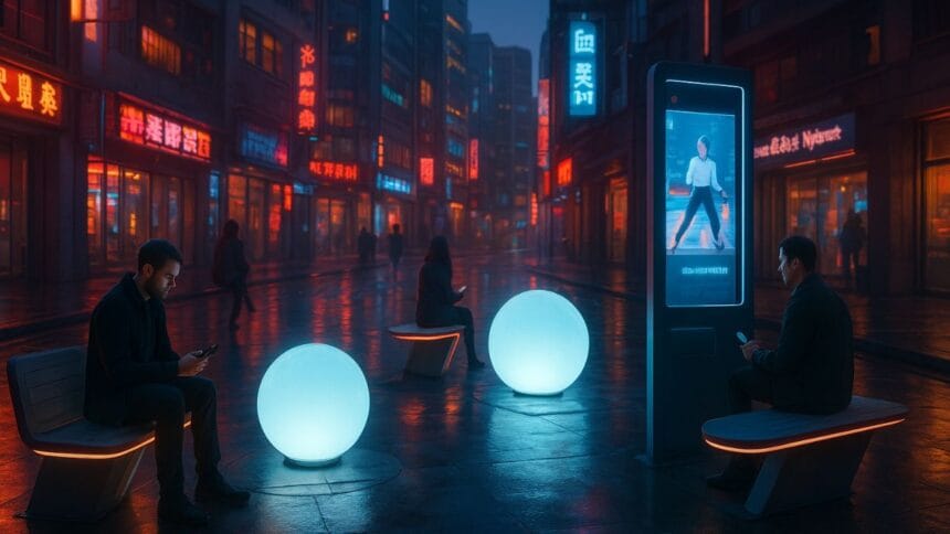 China’s 2050 Vibes: Smart Street Charging Stations Transforming Urban Life