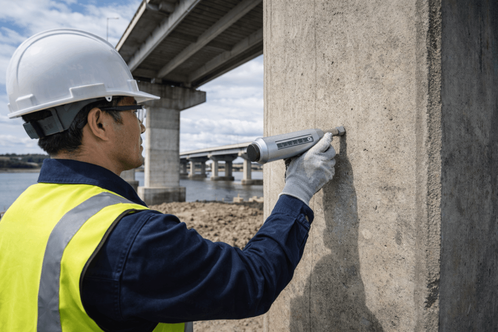 Rebound Hammer Test: A Simple Tool That Reveals the Strength of Concrete